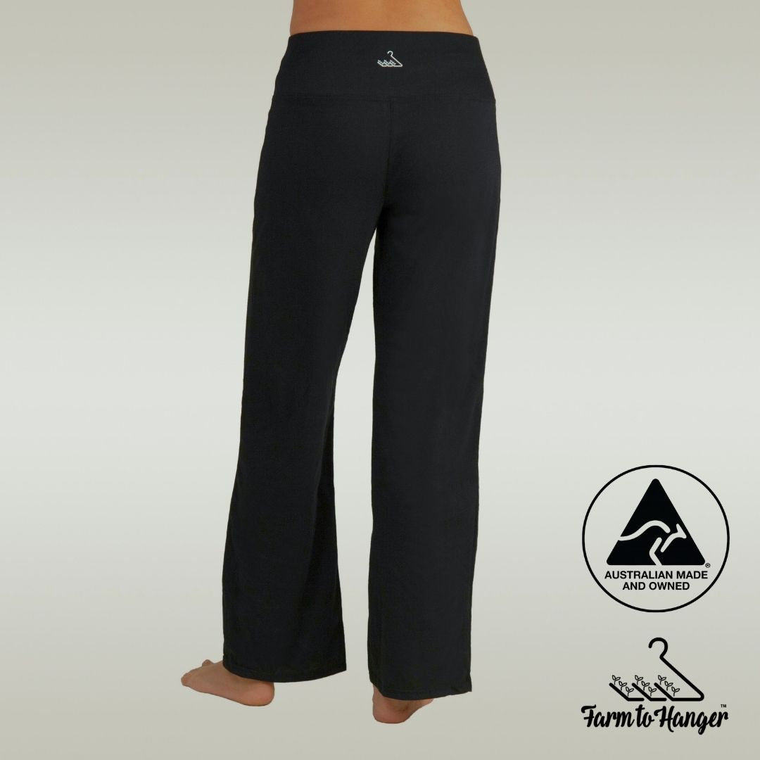 Eco Active Yoga Pants - New Superfine Black – Farm to Hanger
